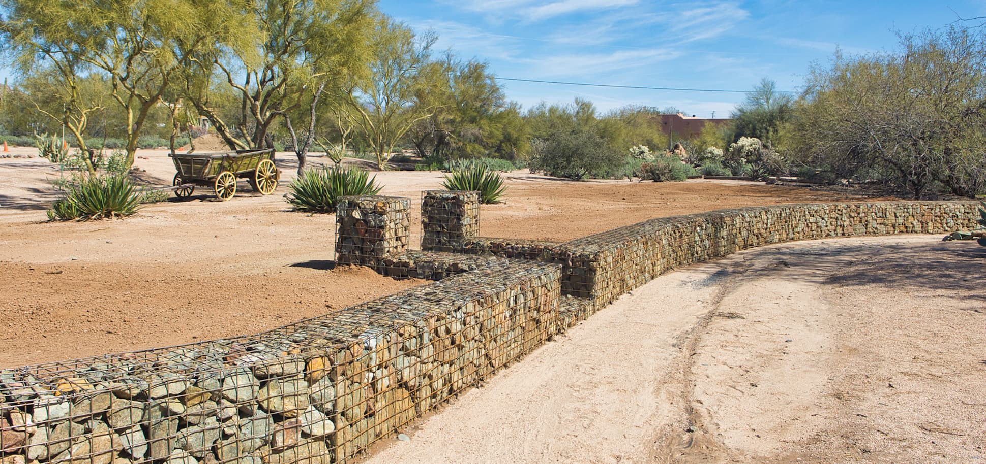 Gabion Retaining Wall In Texas Amazon.com : Triangle Gabion Cages For